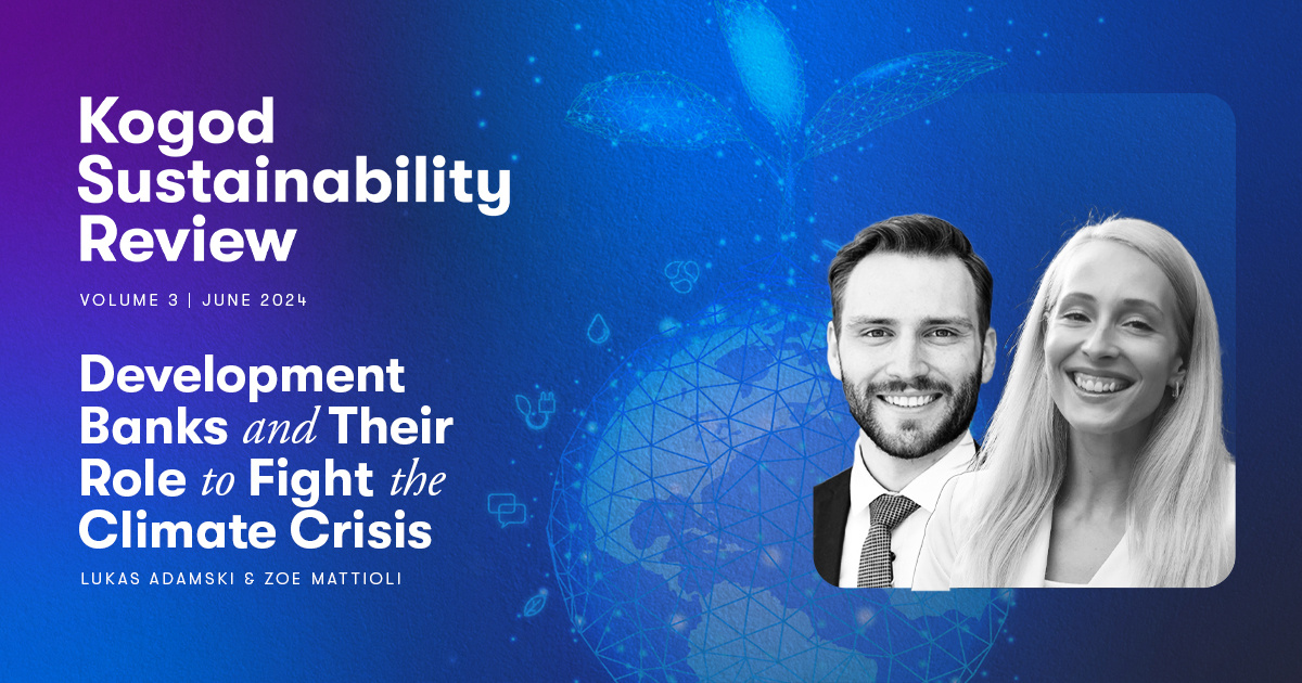 Development Banks and Their Role to Fight the Climate Crisis